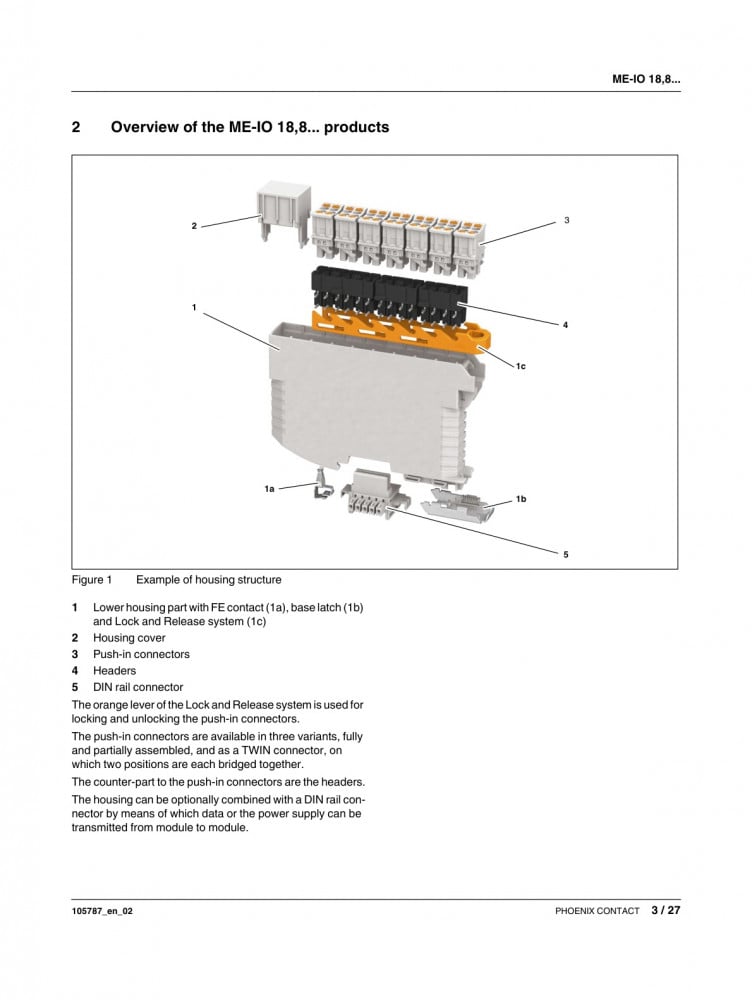 Phoenix Contact technical document page 3