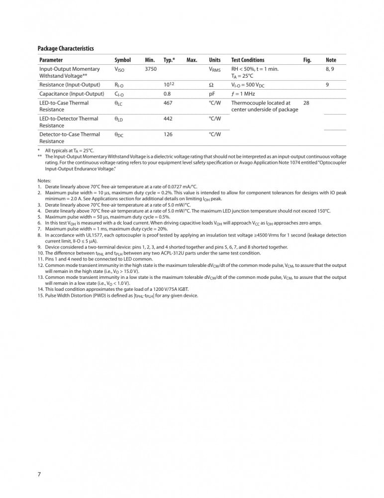 ACPL-312U-300E datasheet page 7