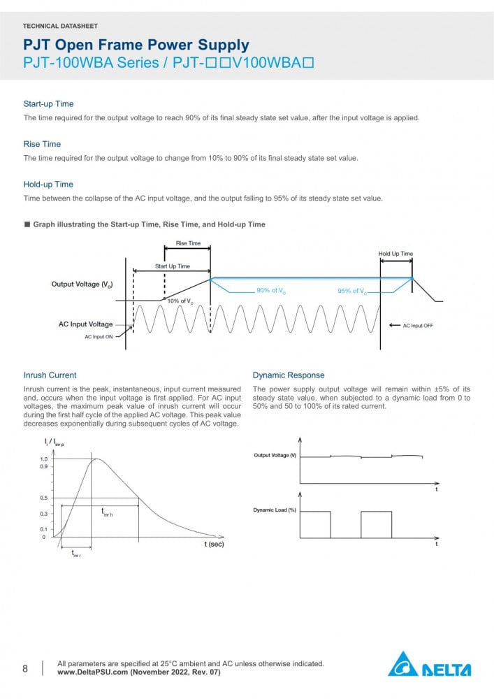 PJT-18V100WBAA datasheet page 8