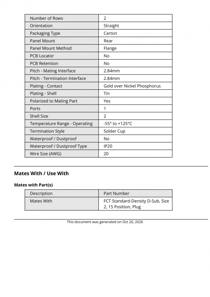 MOLEX 1731090310 technical drawing preview, page 3