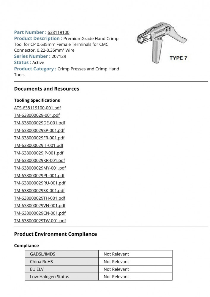 638119100 technical document image, page 1