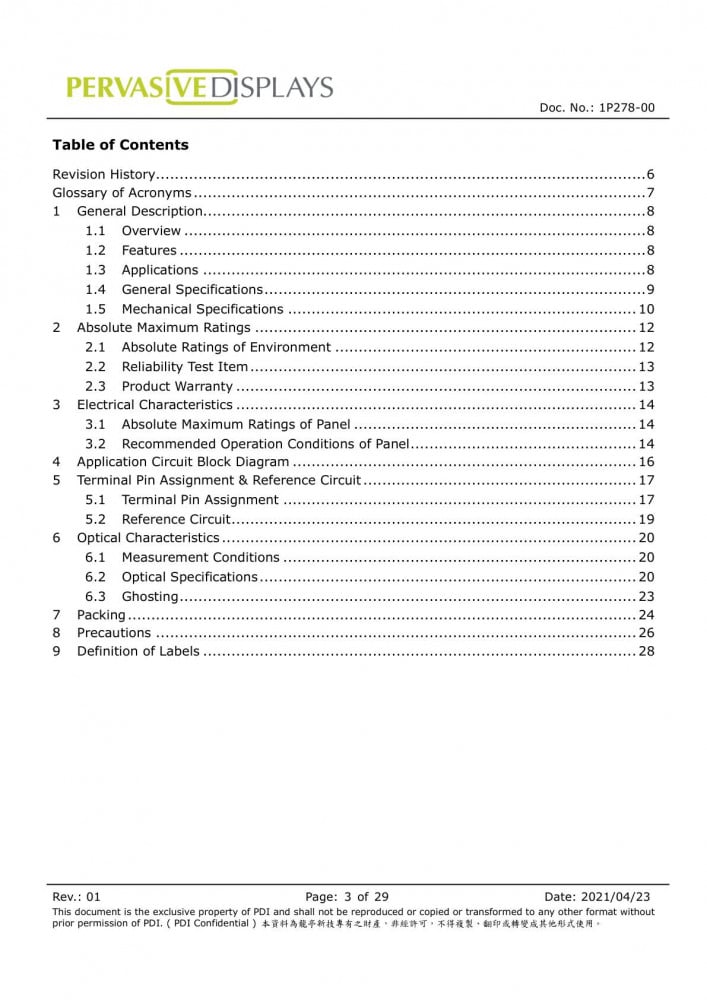 E2741CS0B2 specification page 3