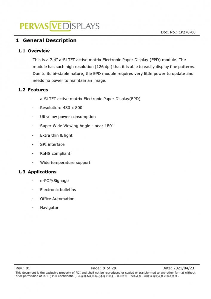 E2741CS0B2 specification page 8