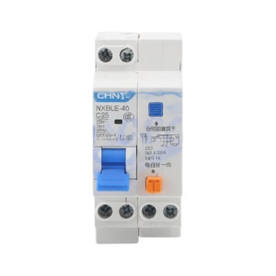 CHINT NXBLE-125 2P C100A Miniature Residual Current Circuit Breaker
