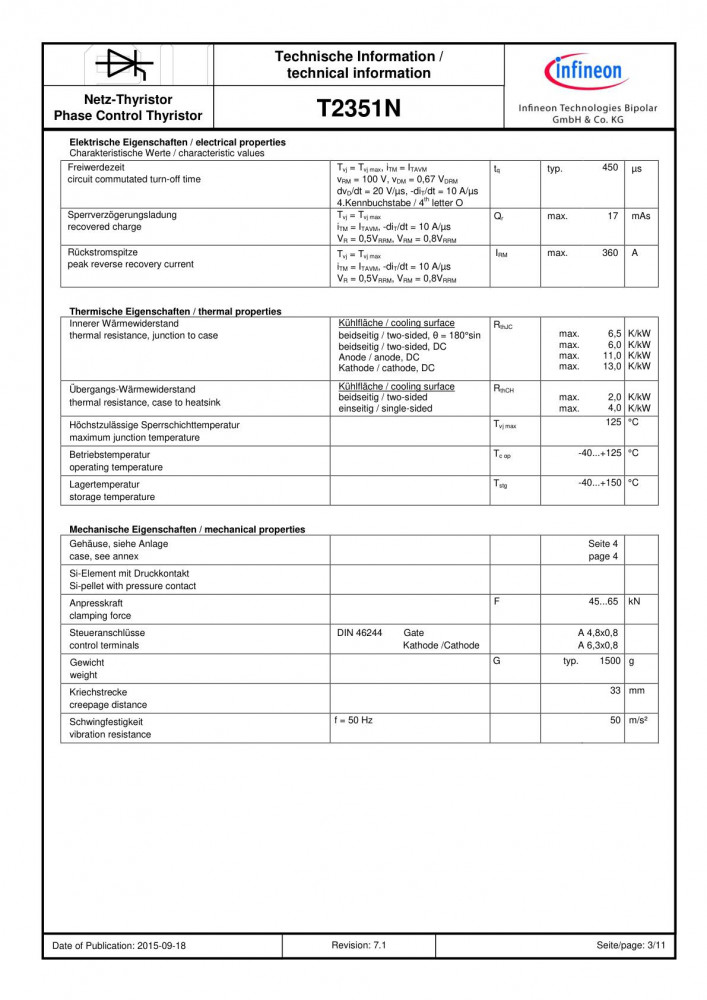 T2351N technical document page 3
