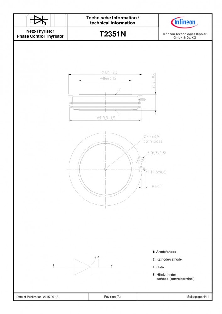 T2351N technical document page 4