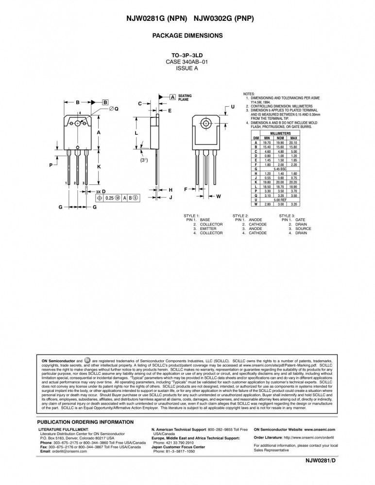 NJW0302G datasheet page 5