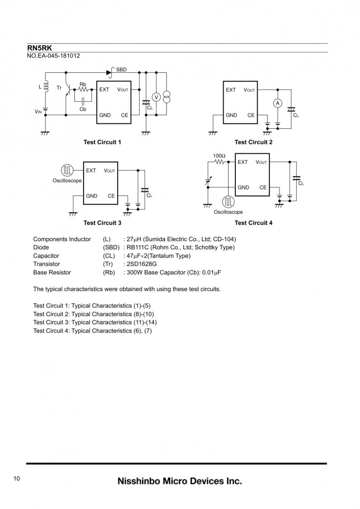 RN5RK datasheet page 10