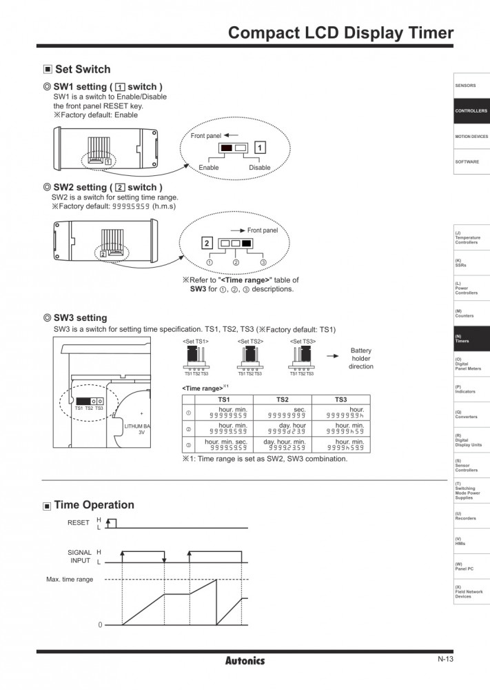 LE8N Series documentation page 4