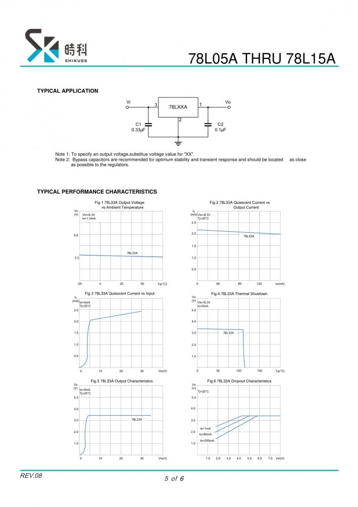 78L10A datasheet page 5