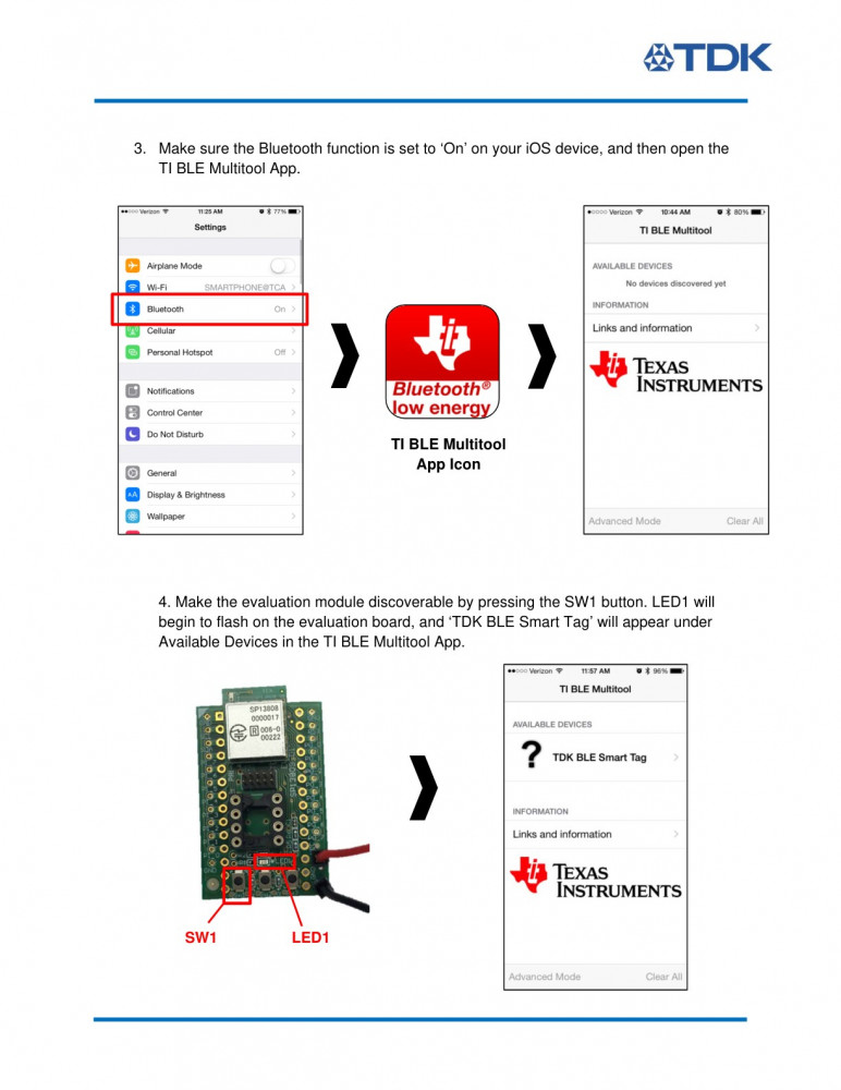 SESUB-PAN-T2541 EVK Quick Start Guide page 3