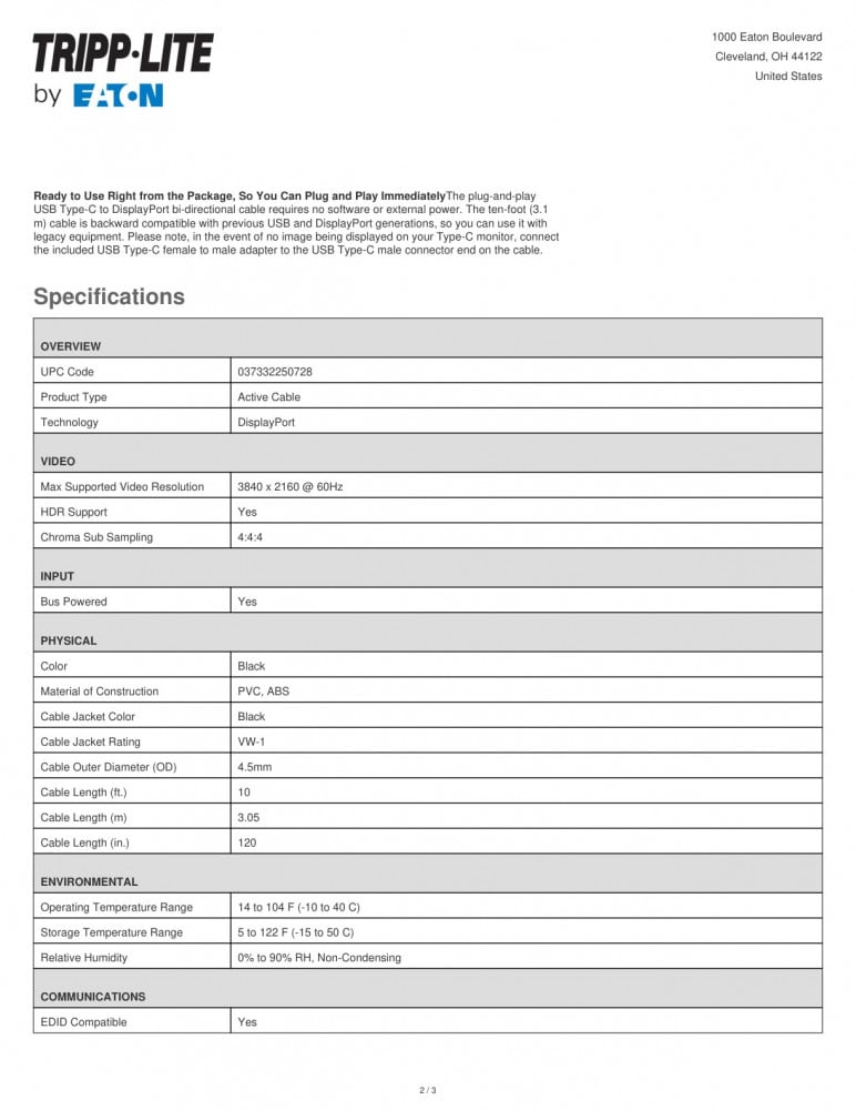 U444-010-DP-BD technical document page 2