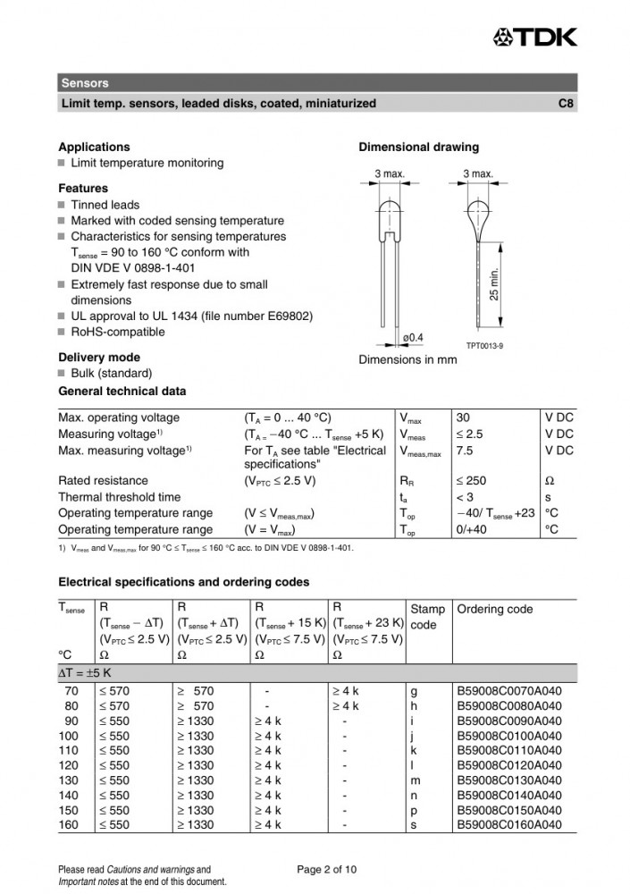 B59008 technical document, page 2