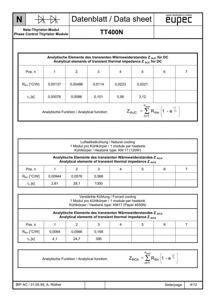 TD400N26KOF datasheet page 4