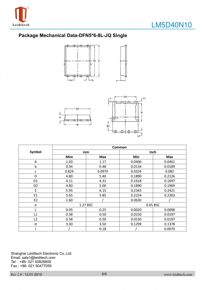 LM5D40N10 datasheet page 6