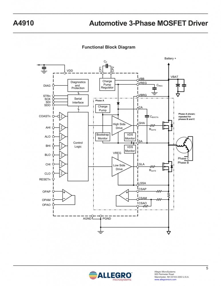A4910 datasheet page 5