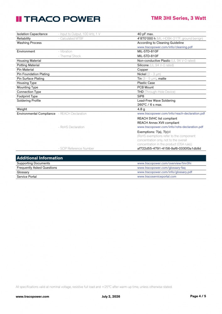 TMR 3HI datasheet page 4