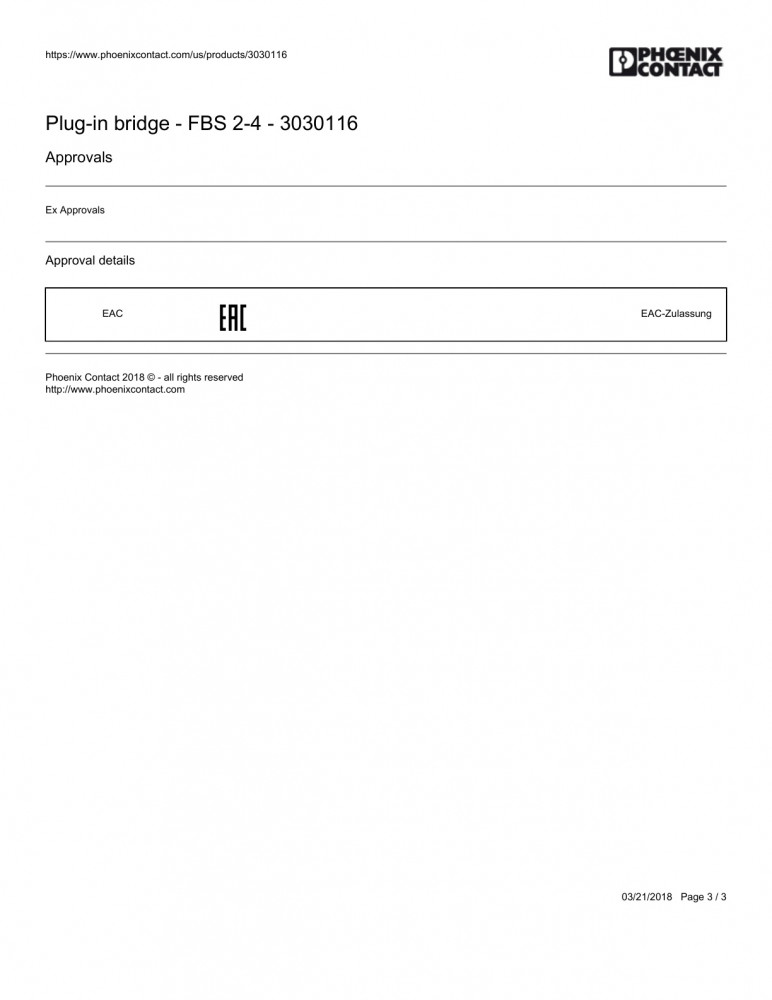 Phoenix Contact 3030116 document page 3