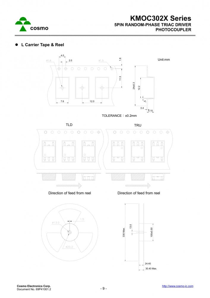KMOC3023 datasheet page 9