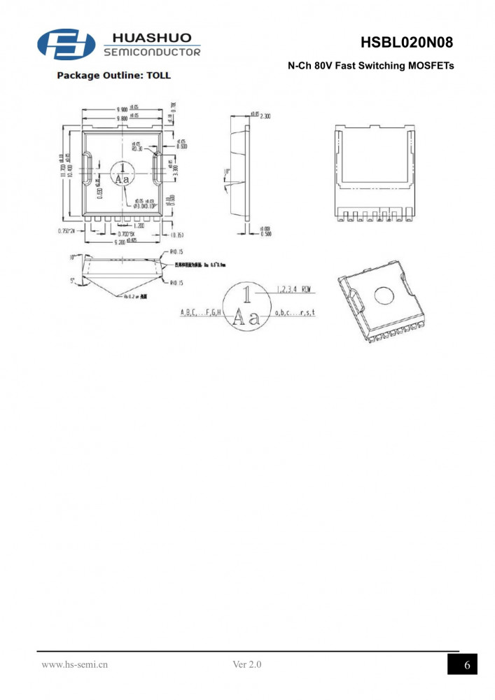 HSBL020N08 datasheet page 6