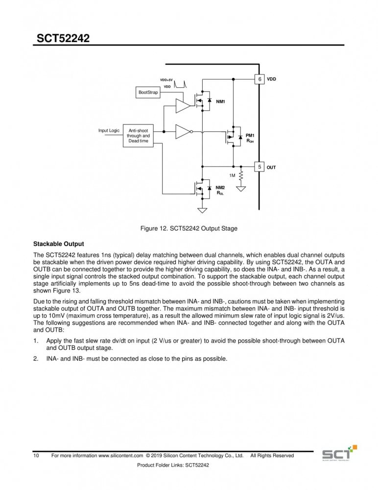 SCT52242STDR datasheet page 10