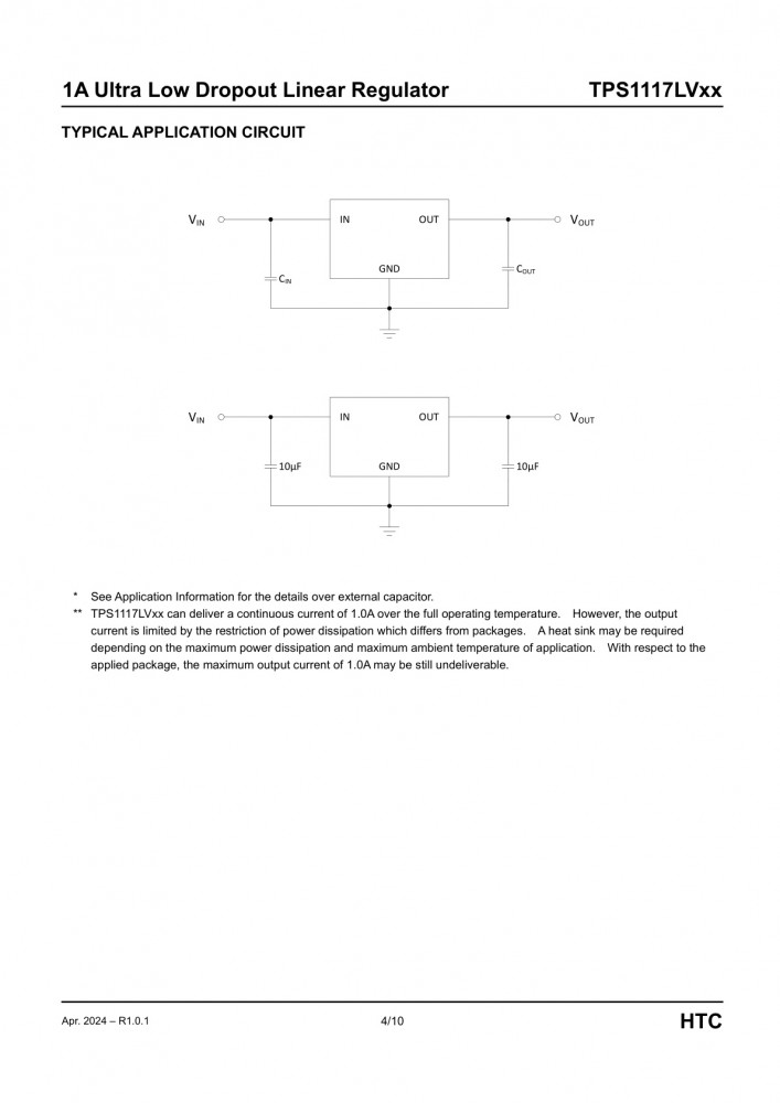 TPS1117LV18S datasheet page 4
