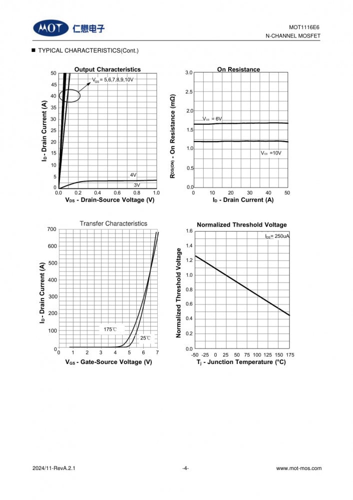 MOT1116E6 datasheet page 4