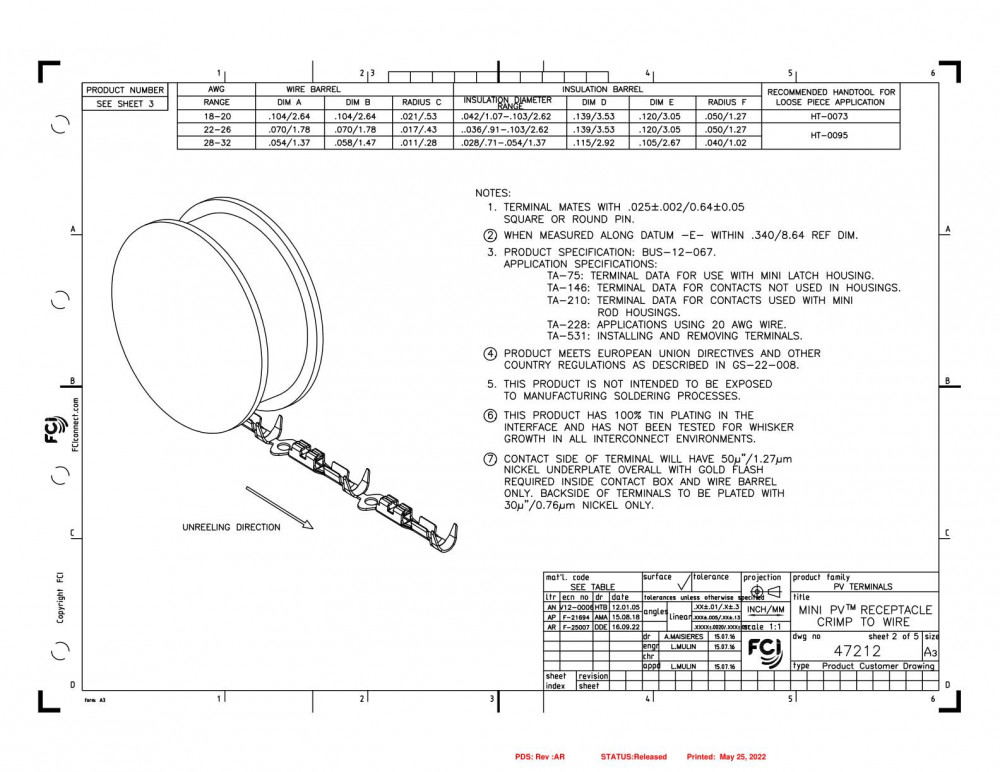 Amphenol 48251-000LF document page 2