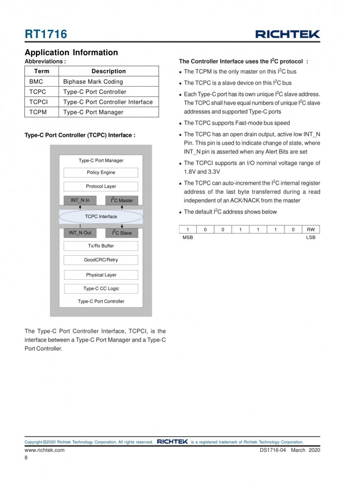 RT1716WSC datasheet page 8