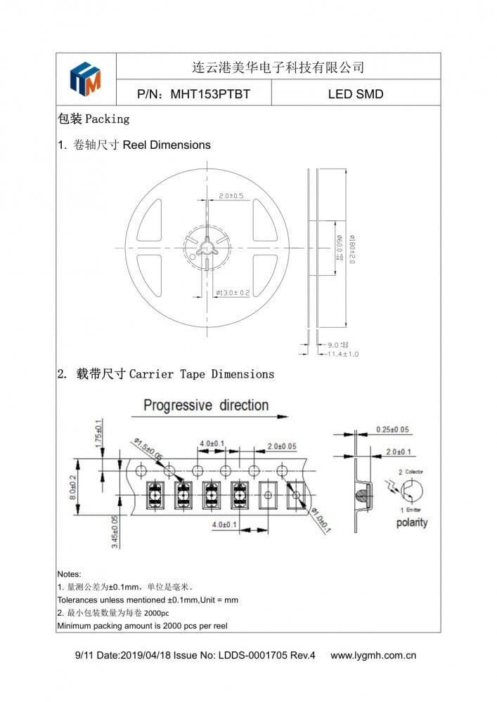 MHT153PTBT datasheet page 9