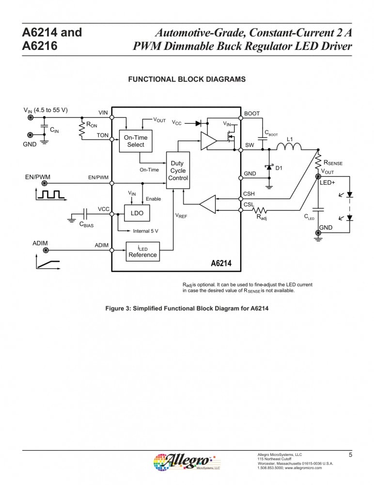 A6214 datasheet page 5