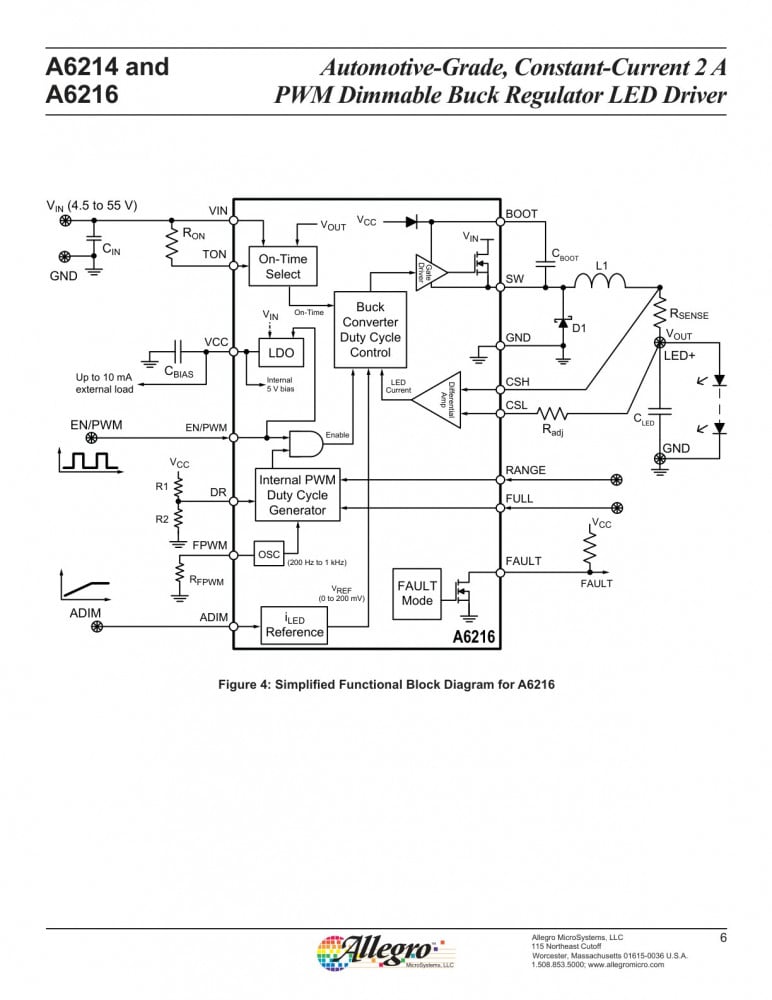 A6214 datasheet page 6
