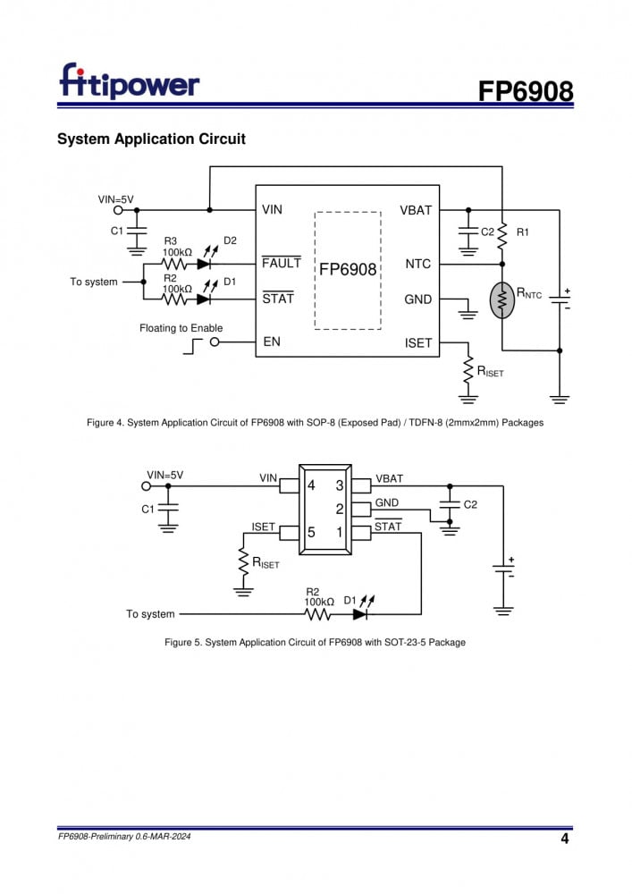 FP6908ASP datasheet page 4