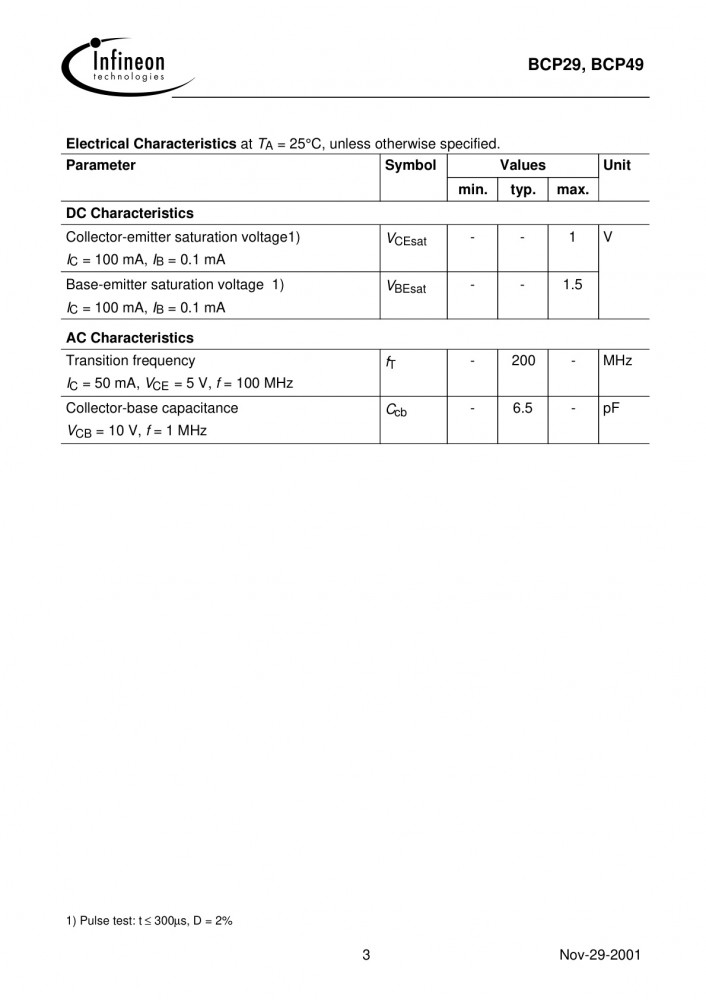BCP29 datasheet page 3