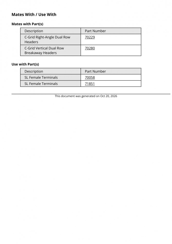MOLEX 22552181 technical document image, page 3