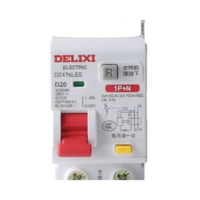 Delixi Electric DZ47SLES1C20 Miniature Residual Current Circuit Breaker