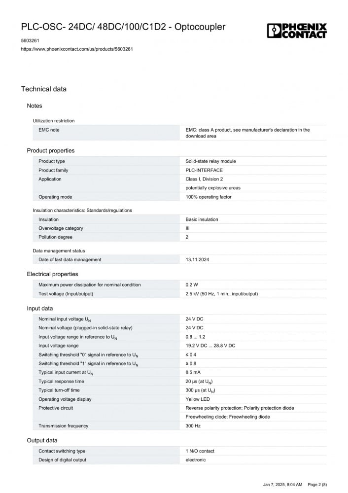 5603261 technical document page 2