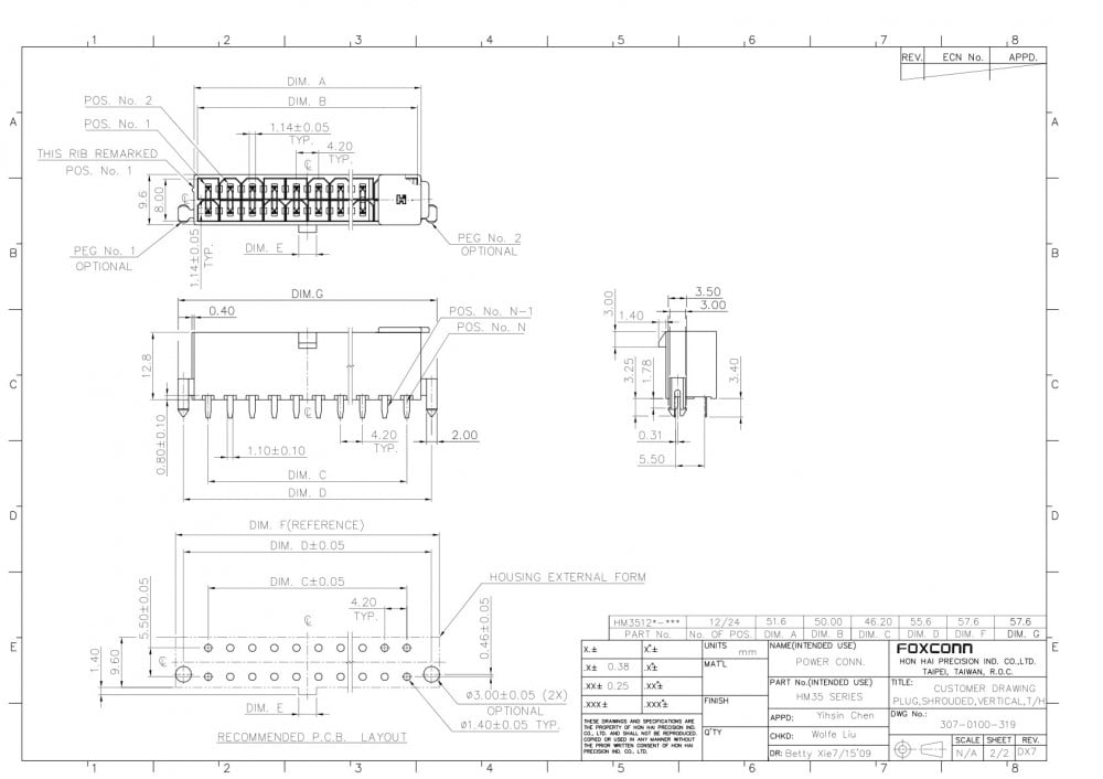 FOXCONN HM3505E-P1 document page 2