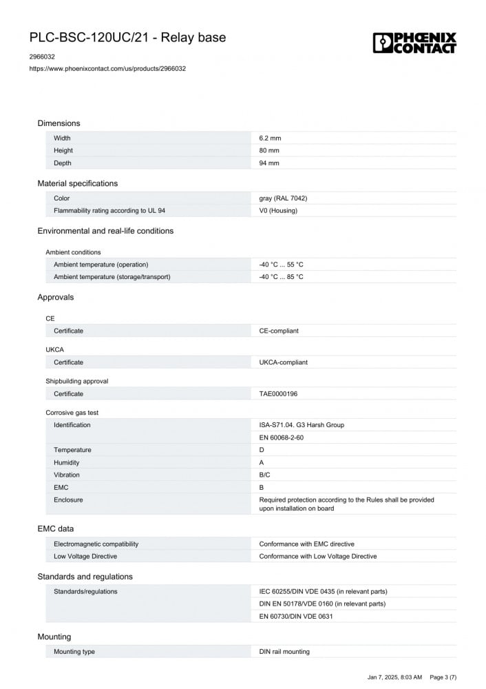 Phoenix Contact 2966032 document page 3