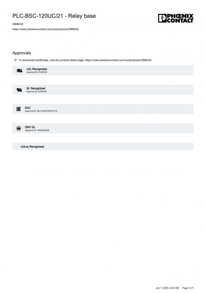 Phoenix Contact 2966032 document page 5
