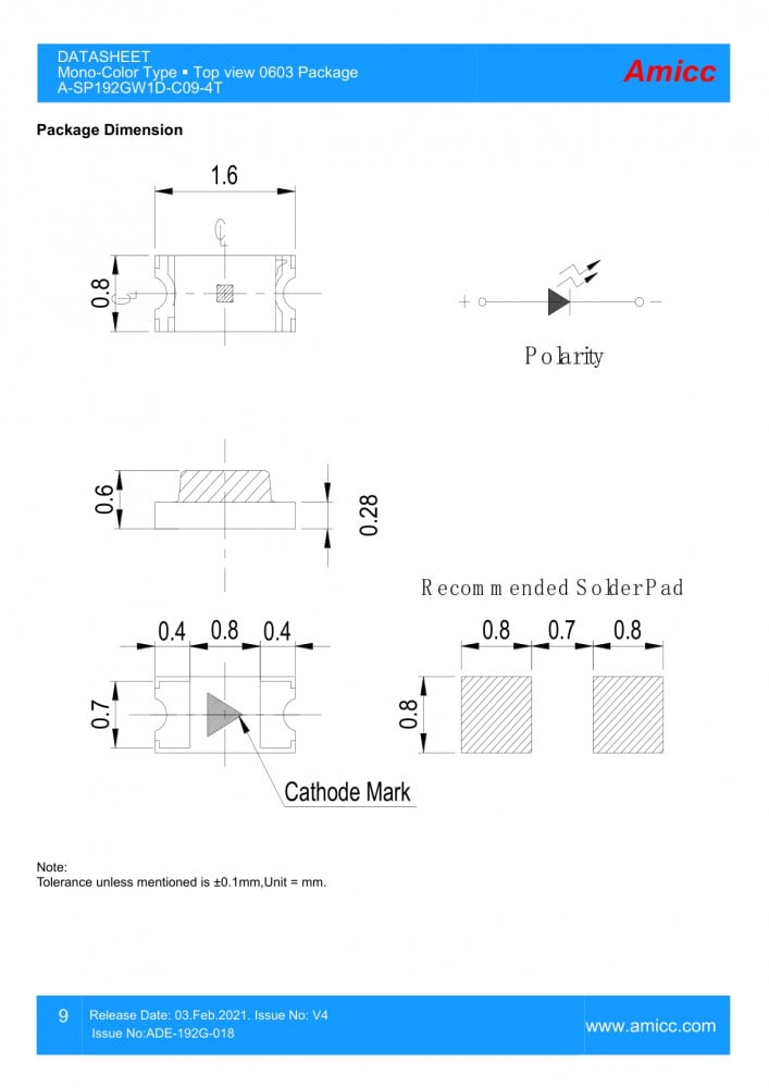 A-SP192GW1D-C09-4T approval sheet page 9