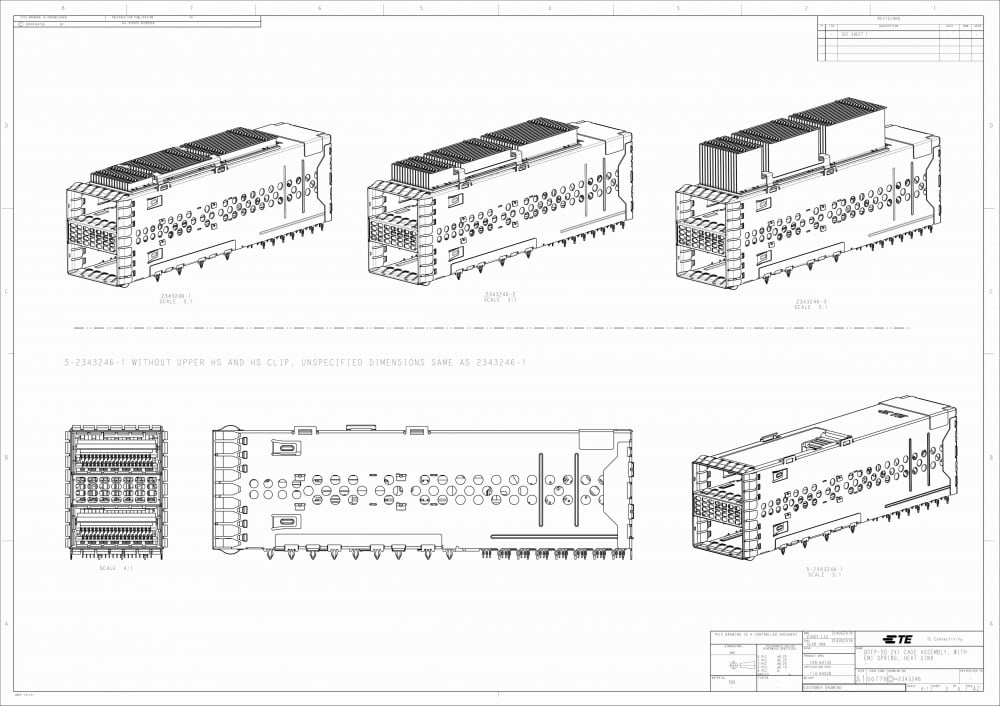 TE Connectivity 2343246 drawing page 2