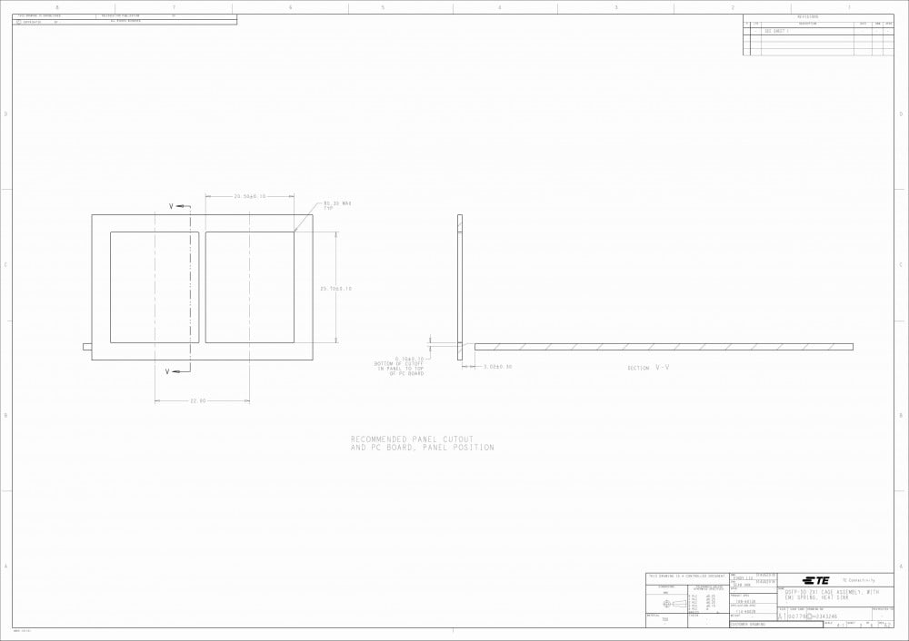 TE Connectivity 2343246 drawing page 3