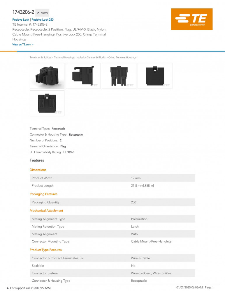 1743206-2 technical document page 1