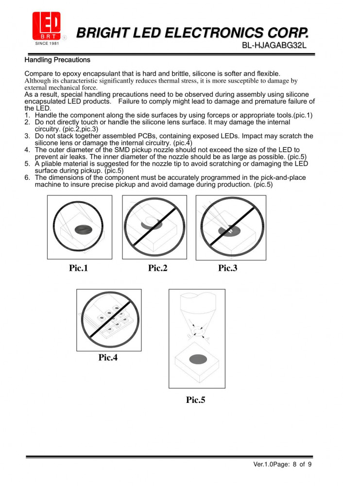 BL-HJAGABG32L datasheet page 8