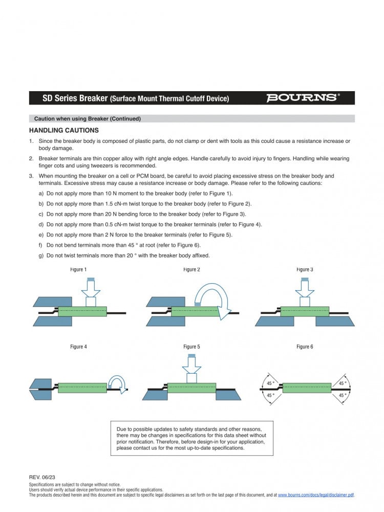 BOURNS SD Series datasheet page 6