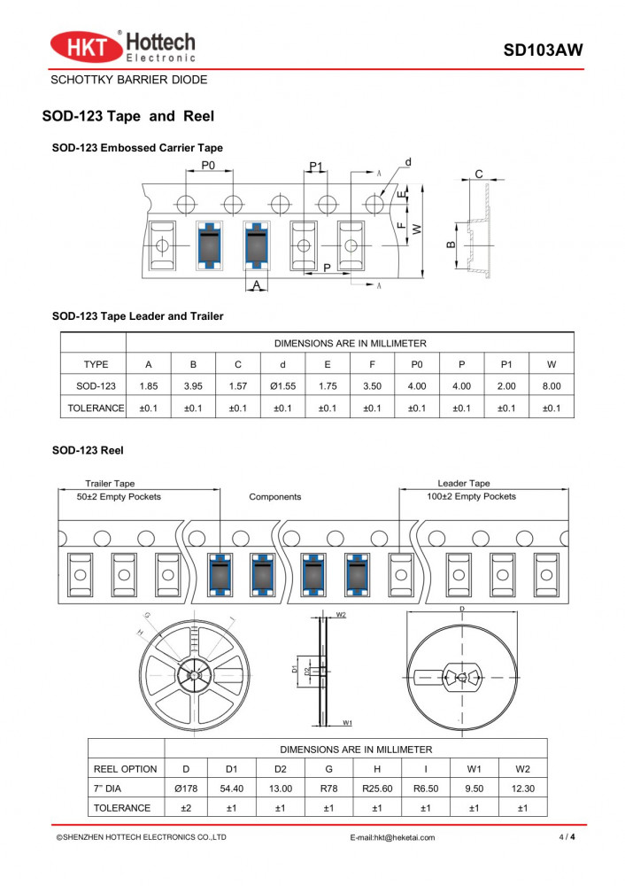 SD103AW datasheet page 4