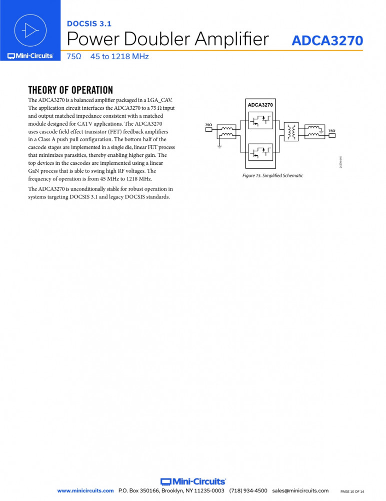 ADCA3270 technical document page 10