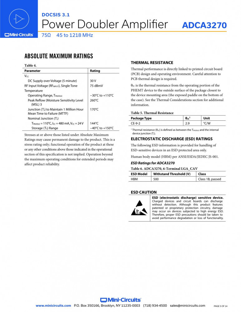 ADCA3270 technical document page 5