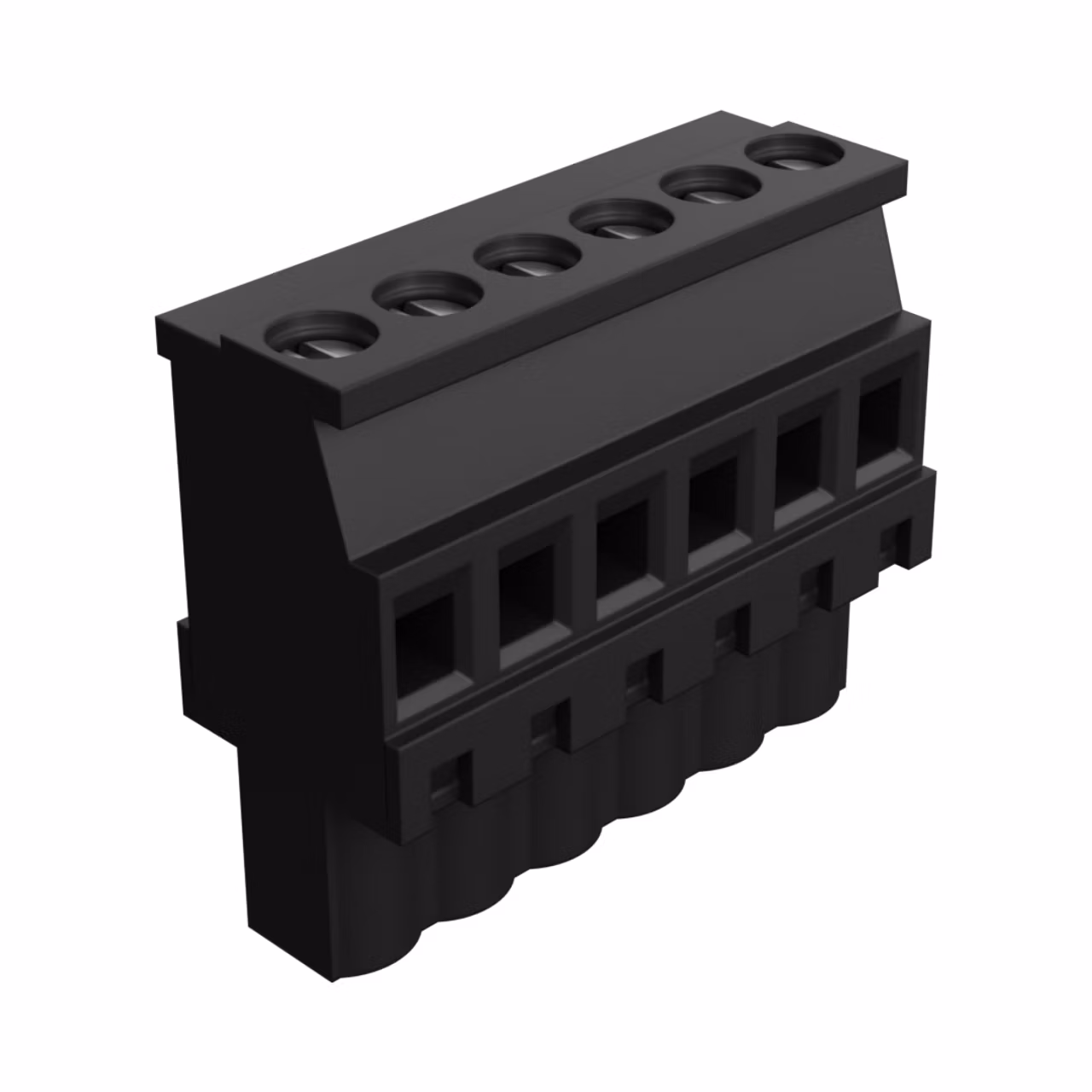 5.08mm Pitch Eurostyle Vertical Plug, Rear Wire Entry, 6 Circuits for sale